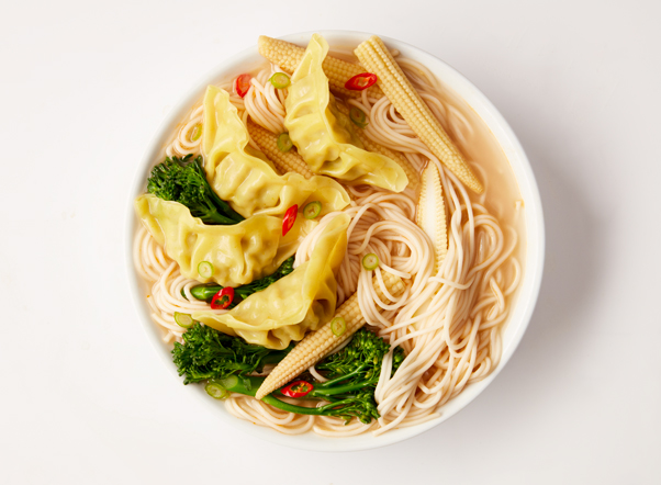 quick and simple recipes | chicken gyoza ramen | itsu