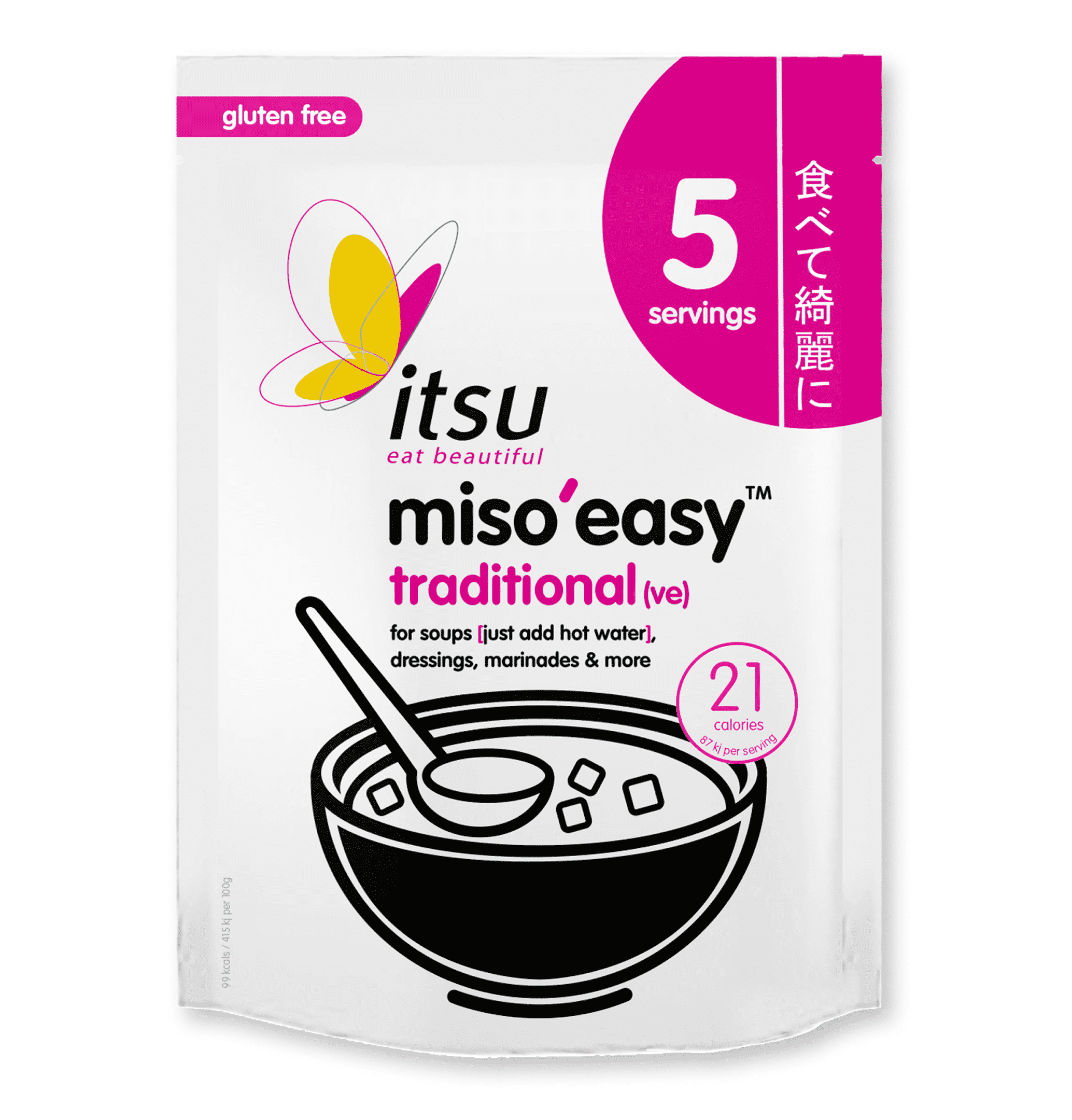 miso carrot pasta | recipe | itsu